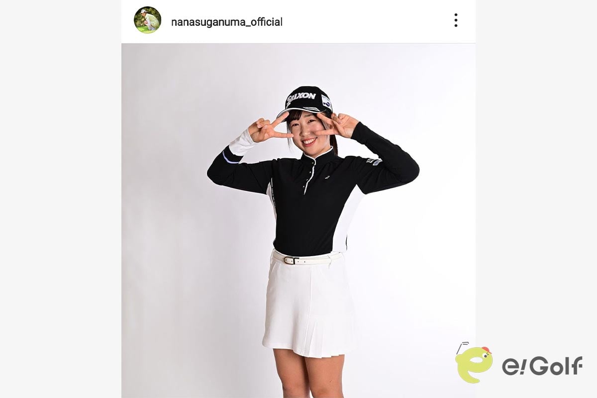菅沼菜々が“アイドル”ポーズを連発! 「写真集の発売を」と熱望するファン続出 Egolf(イーゴルフ)|総合ゴルフ情報サイト