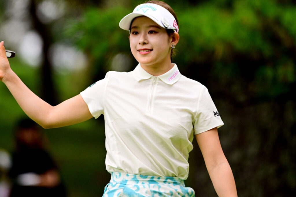 “クールな22歳”吉田鈴 実は「そう見せてるだけ（笑）」 “初優勝”への周囲の期待に本音 | ゴルフのニュース｜総合ゴルフ情報サイト